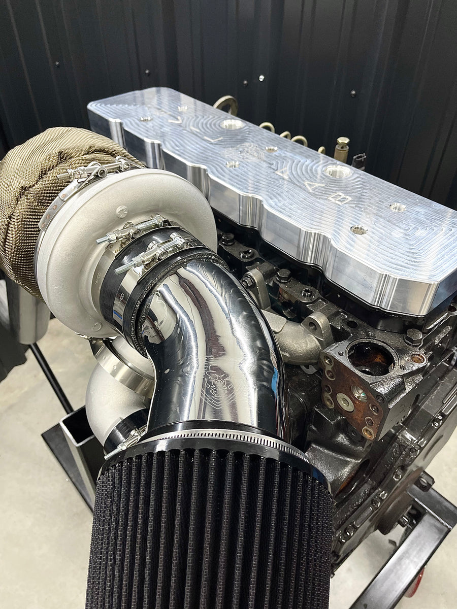 EvilFab - Cummins Race Series S400 Single Turbo Kit – EvilFab Performance