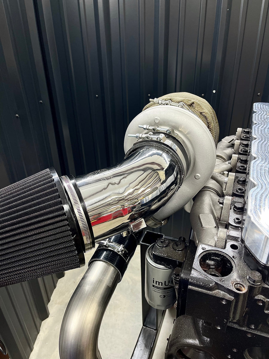 EvilFab - Cummins Race Series S400 Single Turbo Kit – EvilFab Performance